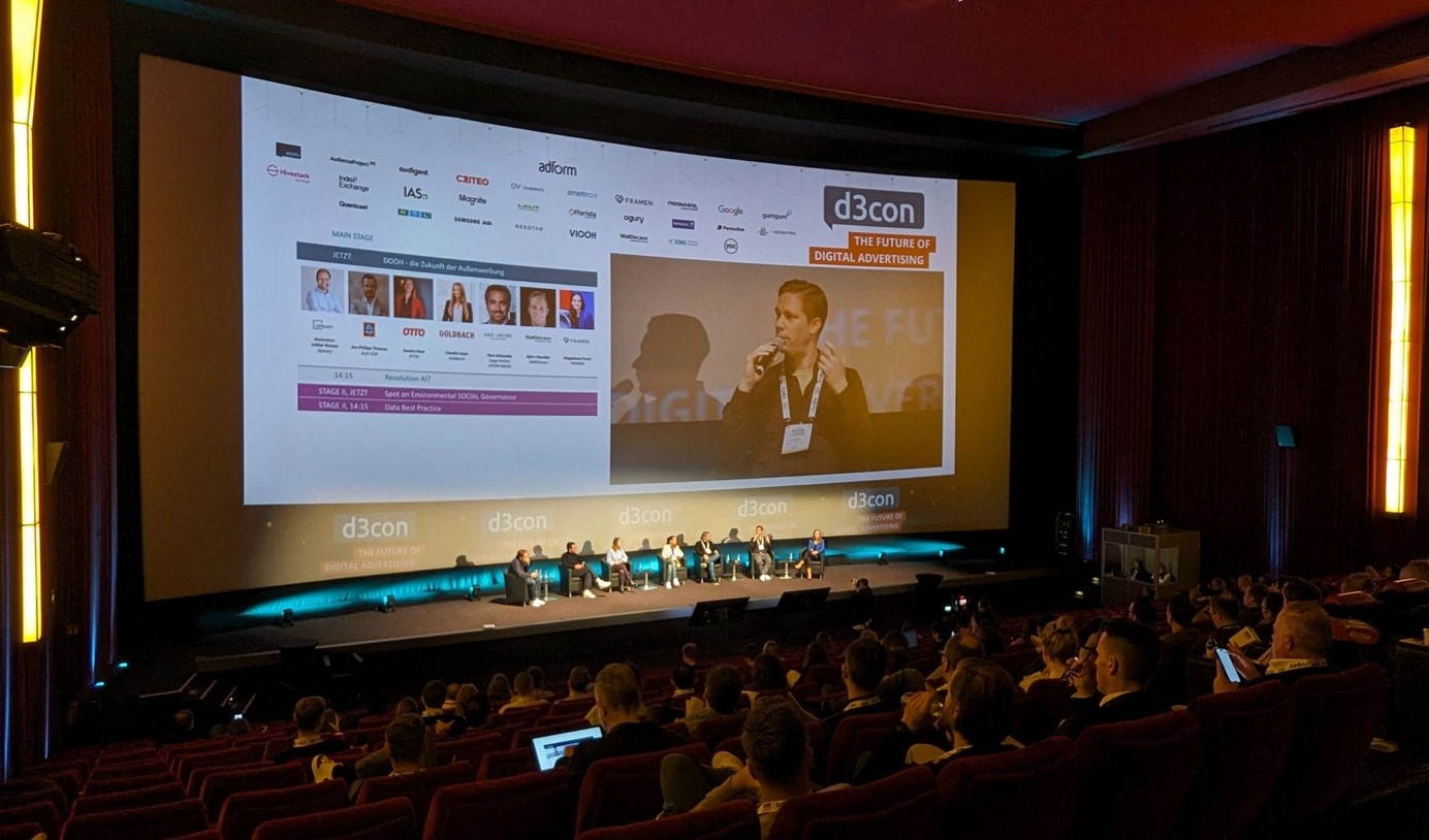 d3con: DOOH - Die Zukunft der Außenwerbung 2024